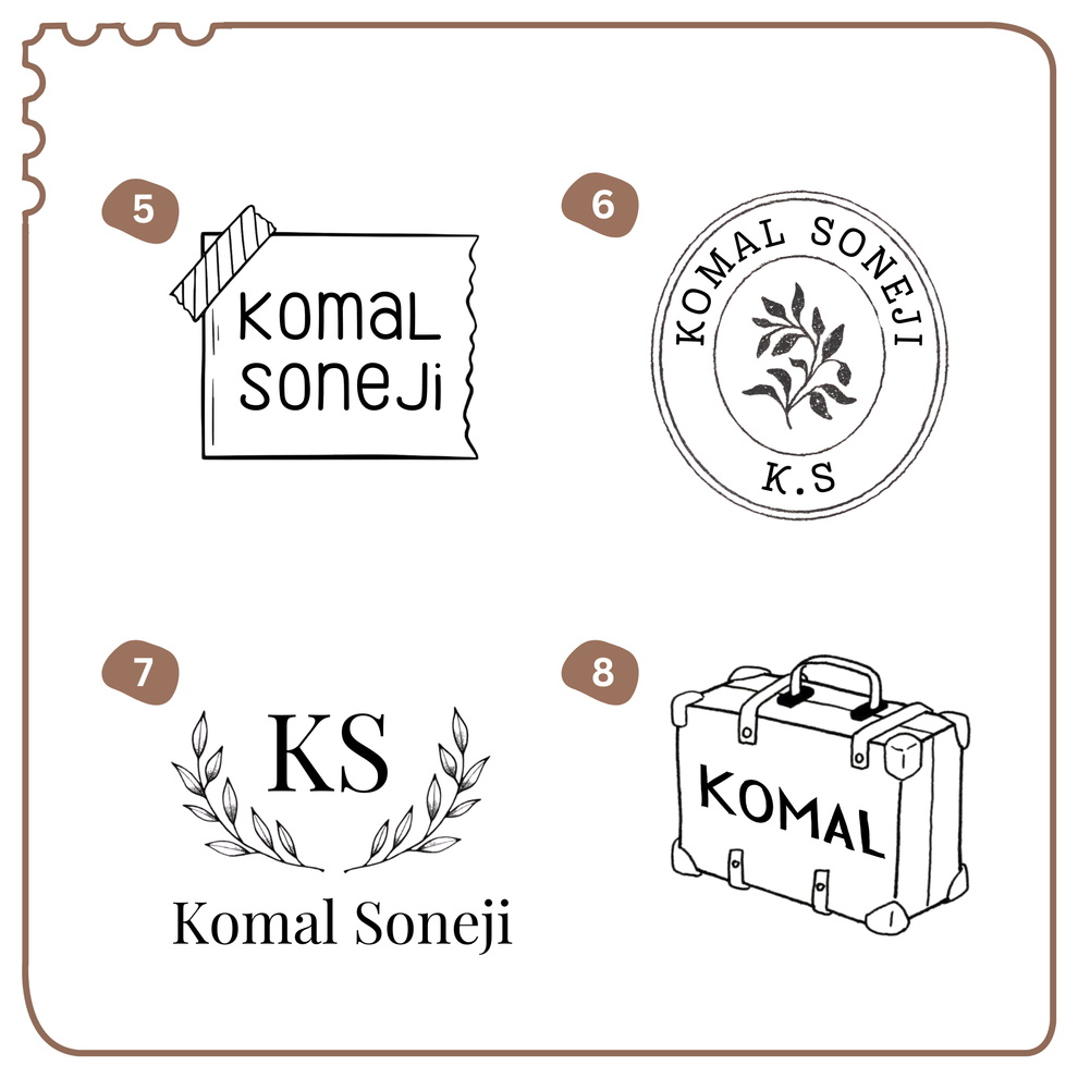 Custom Name Stamps – Ko Necessity